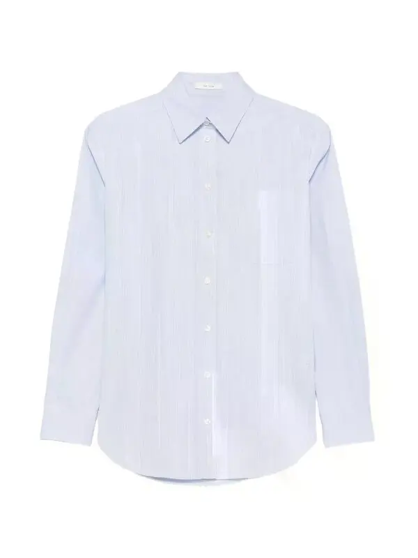 THE ROW Gavina Striped Shirt