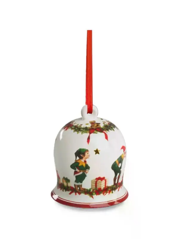 VILLEROY & BOCH Annual Christmas Edition Bell Ornament