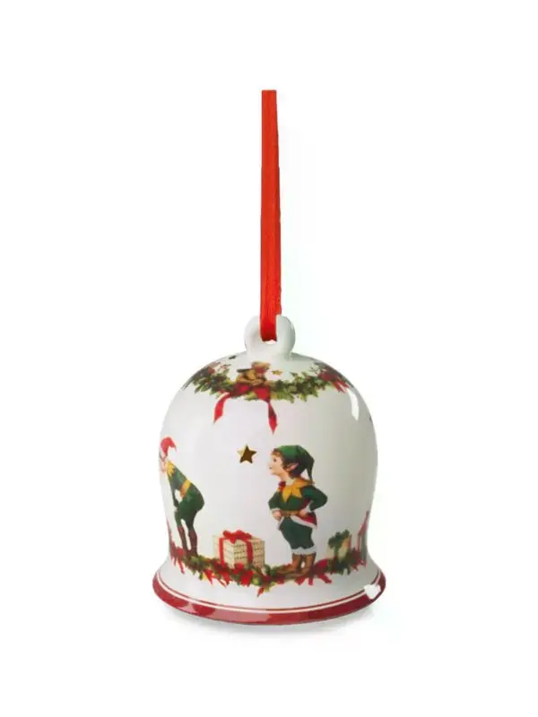 VILLEROY & BOCH Annual Christmas Edition Bell Ornament
