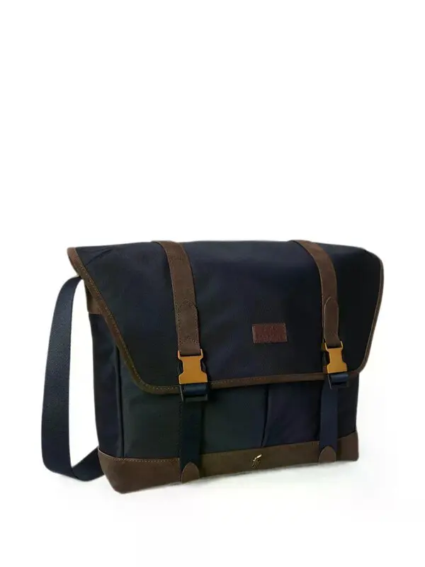 Polo Ralph Lauren Logo-patch Buckle-fastening Messenger Bag