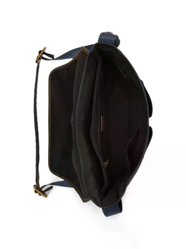 Polo Ralph Lauren Logo-patch Buckle-fastening Messenger Bag