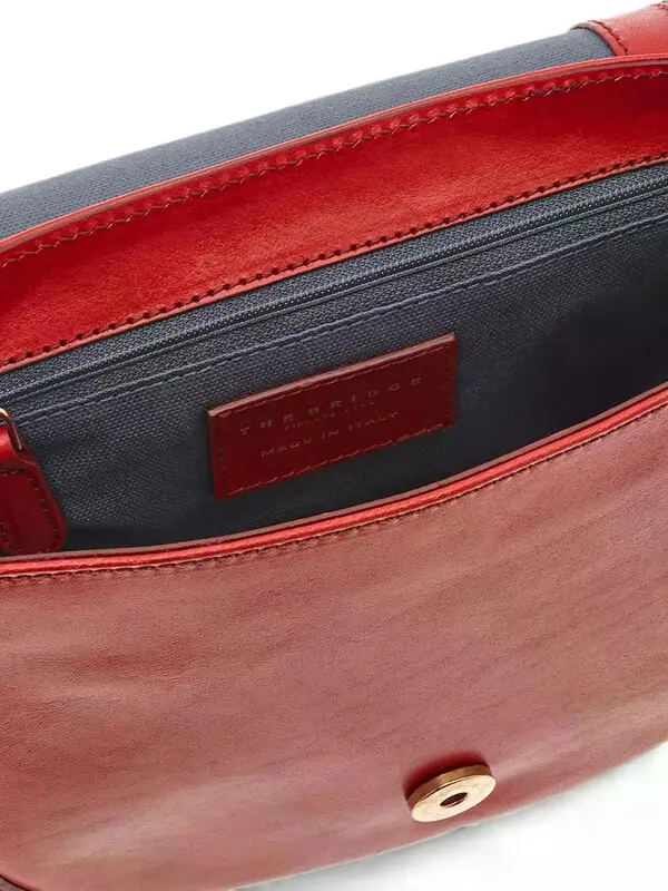 THE BRIDGE Pearl District Tassel-detail Leather Tote Bag - Red