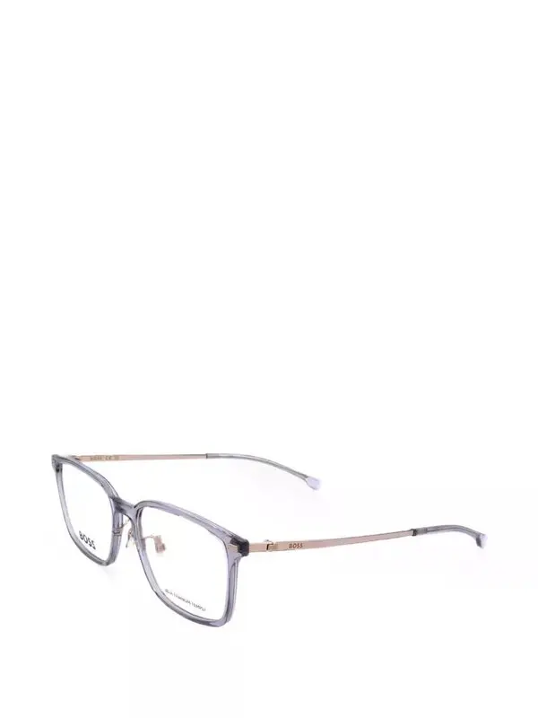 BOSS Square-frame Glasses - Grey