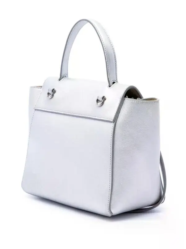Celine 2018 Nano Laminated Calfskin Belt Bag Satchel
