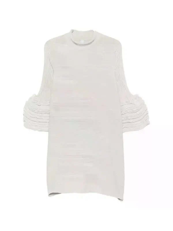 CFCL Ruffled Bell-sleeve Mini Dress