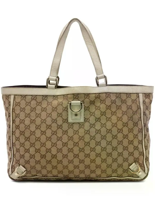 Gucci 2000-2015 Gg Canvas Abbey D Ring Tote Bag