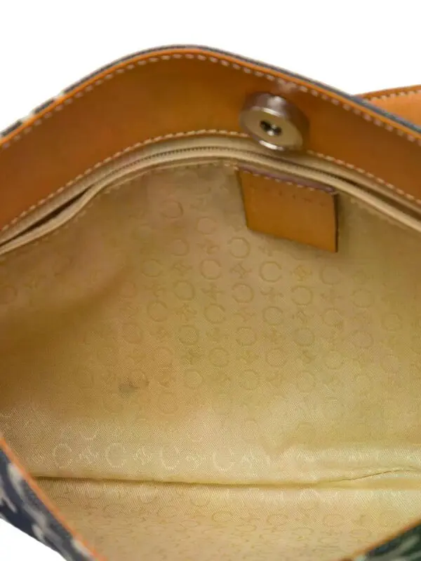 Celine 2000 C Macadam Denim Shoulder Bag