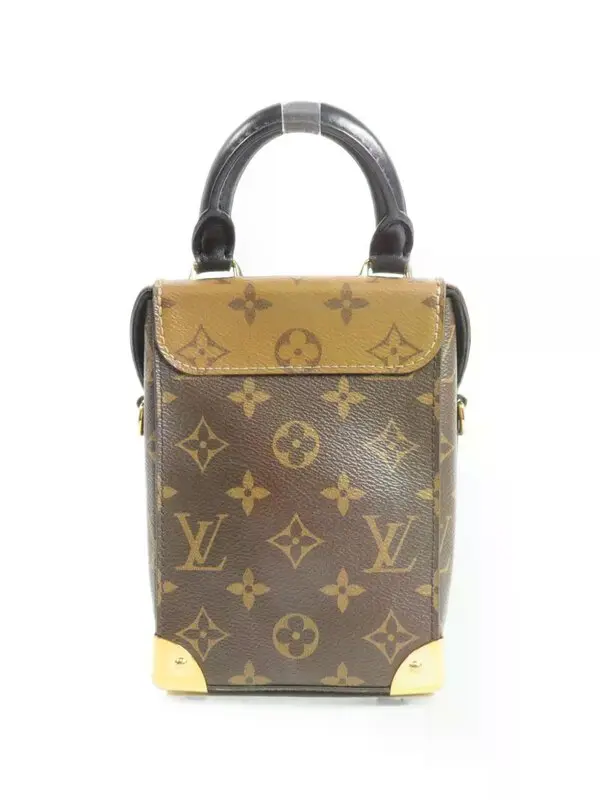 LOUIS VUITTON Monogram Reverse Camera Box Shoulder Bag