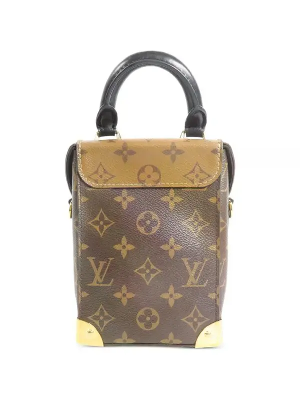 LOUIS VUITTON Monogram Reverse Camera Box Shoulder Bag