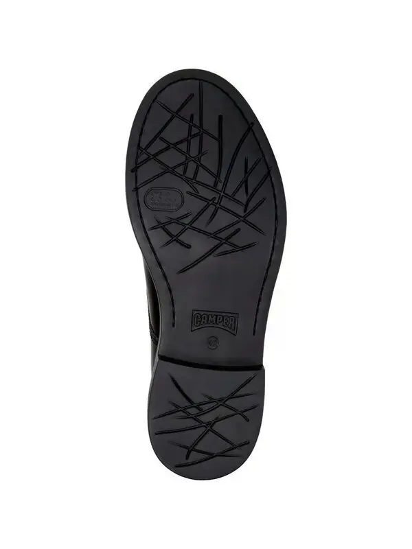 Camper Twins Floral-print Leather Lace-up Shoes