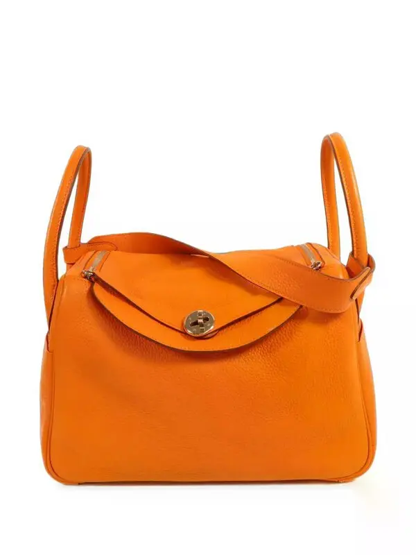 Hermès 30 Lindy Shoulder Bag - Orange