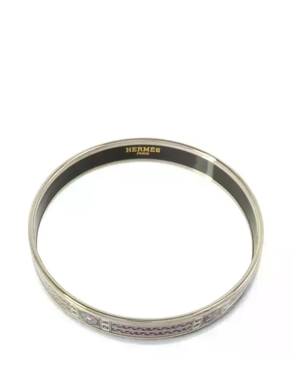 Hermès Narrow Enamel Bangle