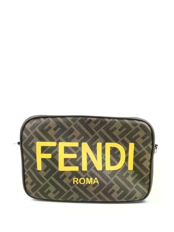 Fendi Diagonal Camera Case Clutch Bag