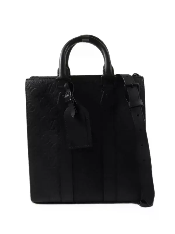 LOUIS VUITTON Sac Plat Cross Handbag - Black