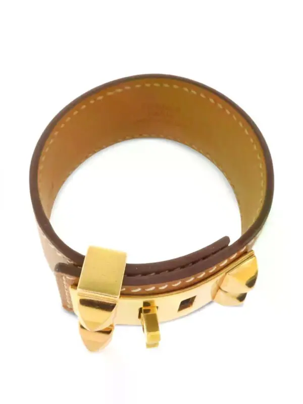 Hermès 2019 Collier De Chien Leather Bracelet