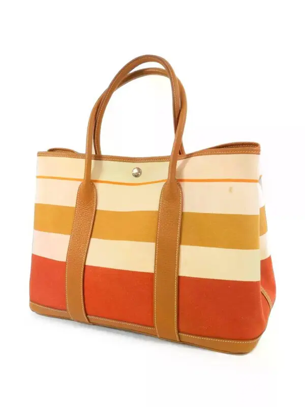 Hermès Garden Party Pm Canvas Tote Bag