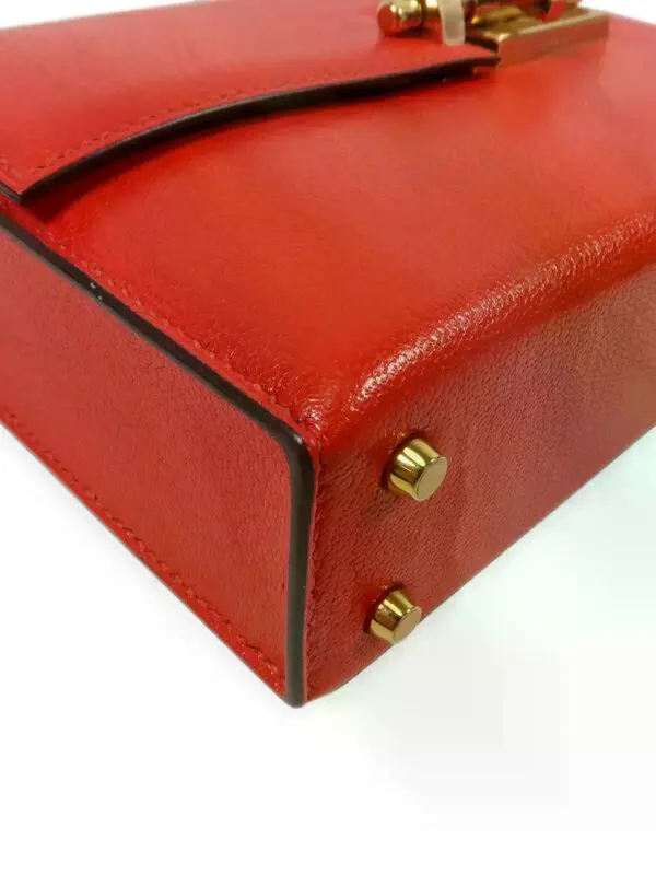 Hermès 2019's Mini Verrou Shoulder Bag - Red