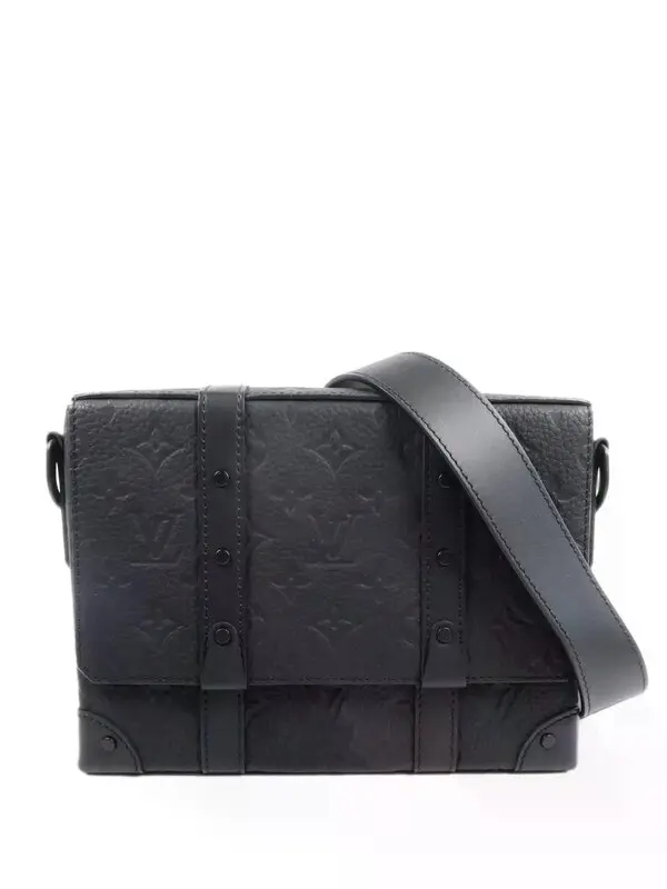 LOUIS VUITTON Monogram Taurillon Trunk Messenger Messenger Bag