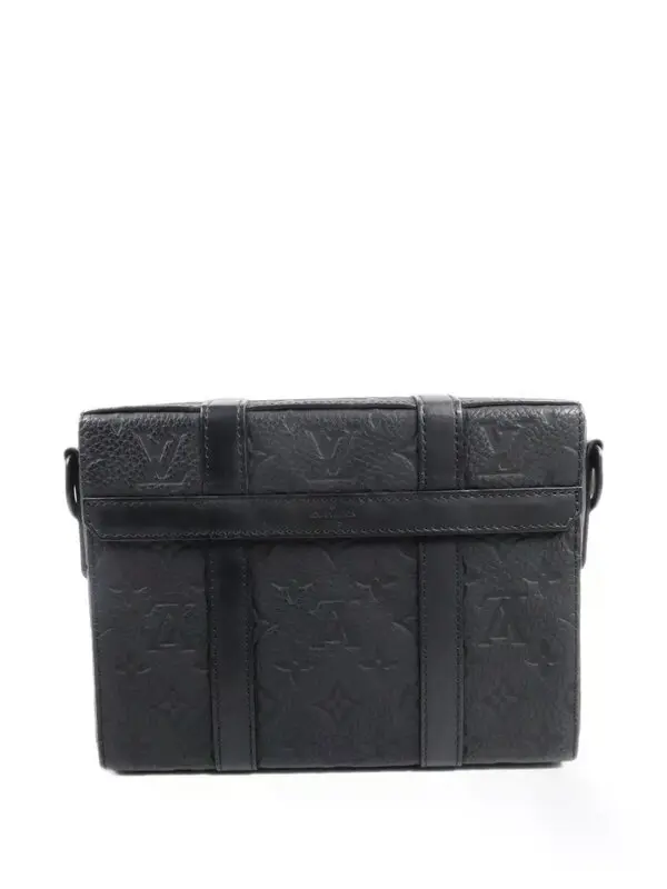 LOUIS VUITTON Monogram Taurillon Trunk Messenger Messenger Bag