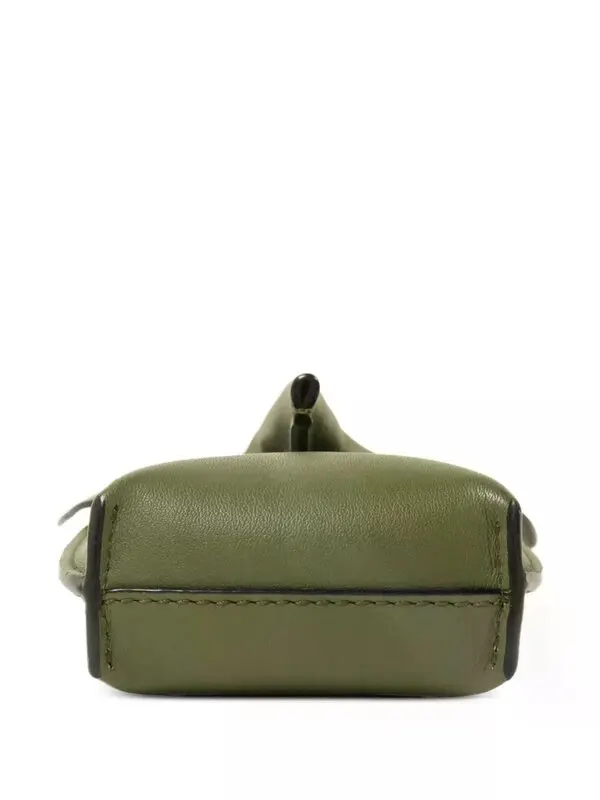 Loewe Elephant Pocket Shoulder Bag - Green