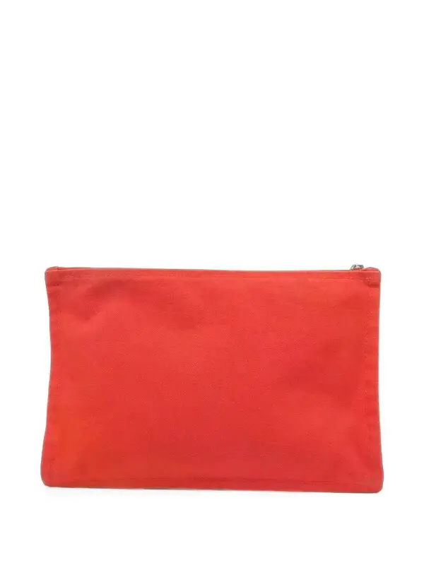 Hermès Gm Yachting Clutch Bag - Red