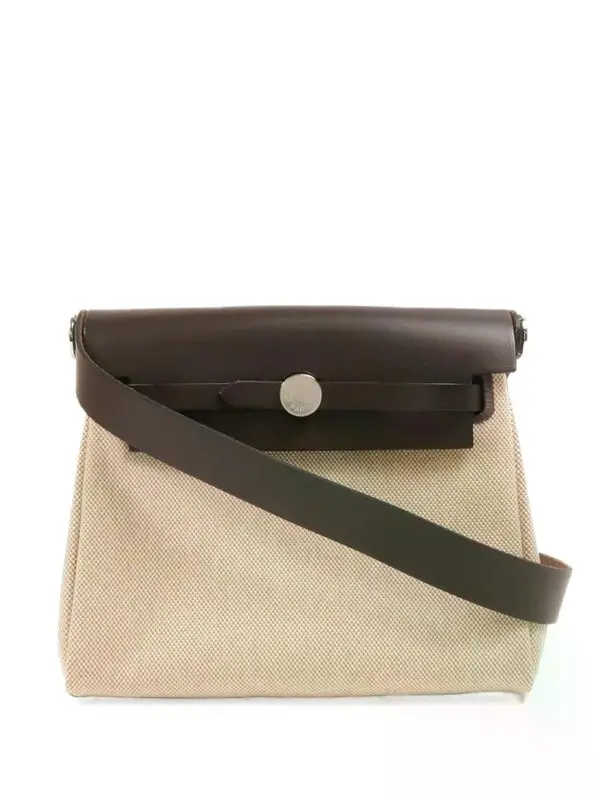 Hermès 2025 Mini Herbag Shoulder Bag - Neutrals