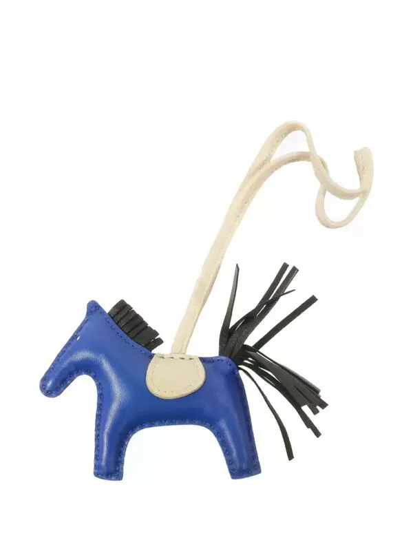 Hermès Pm Rodeo Bag Charm - Blue