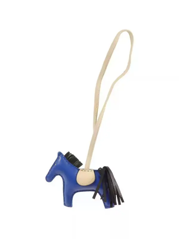 Hermès Pm Rodeo Bag Charm - Blue