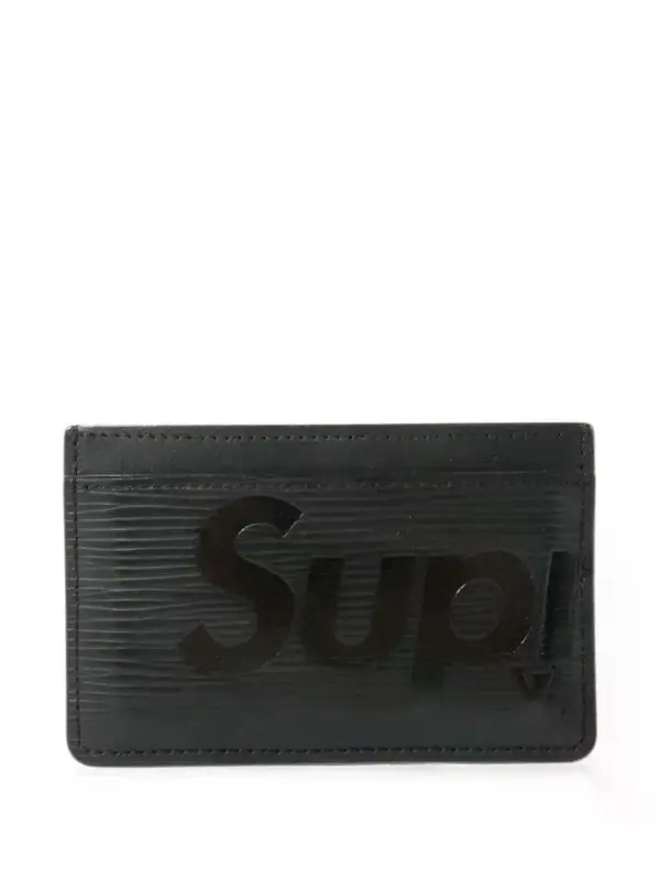 LOUIS VUITTON X Supreme Epi Card Holder