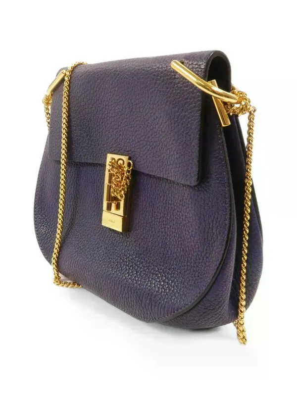 Chloé Drew Chain Shoulder Bag - Purple