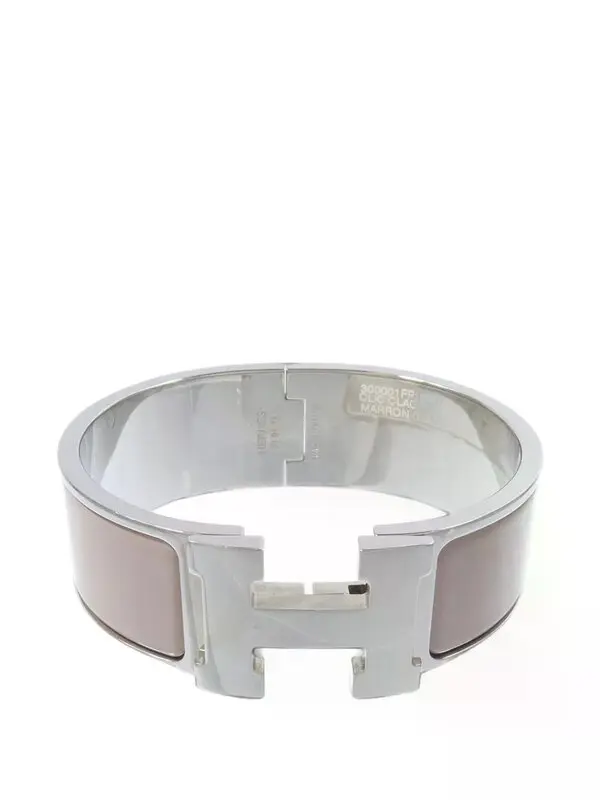 Hermès Clic Clac H Enamel Bracelet