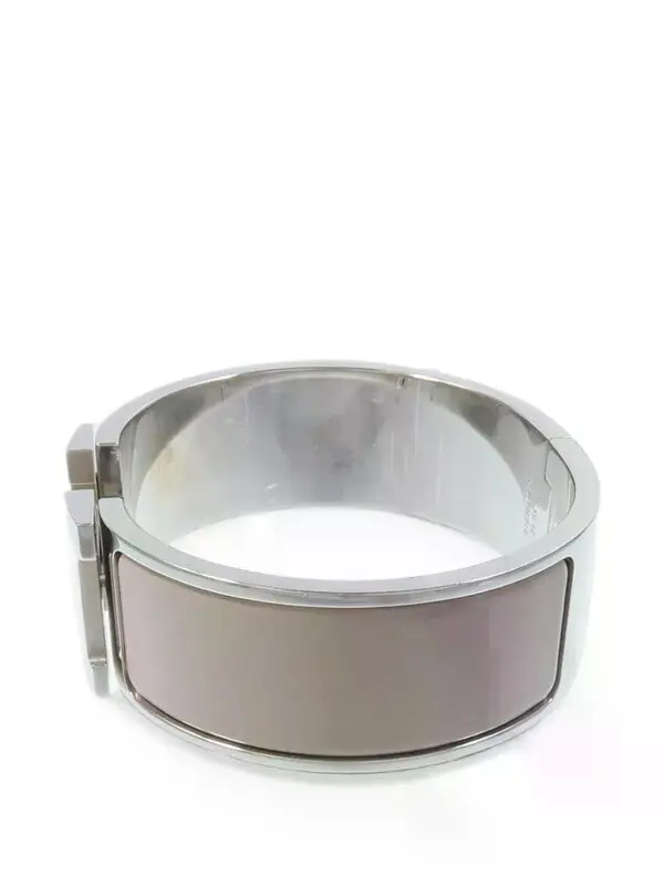 Hermès Clic Clac H Enamel Bracelet