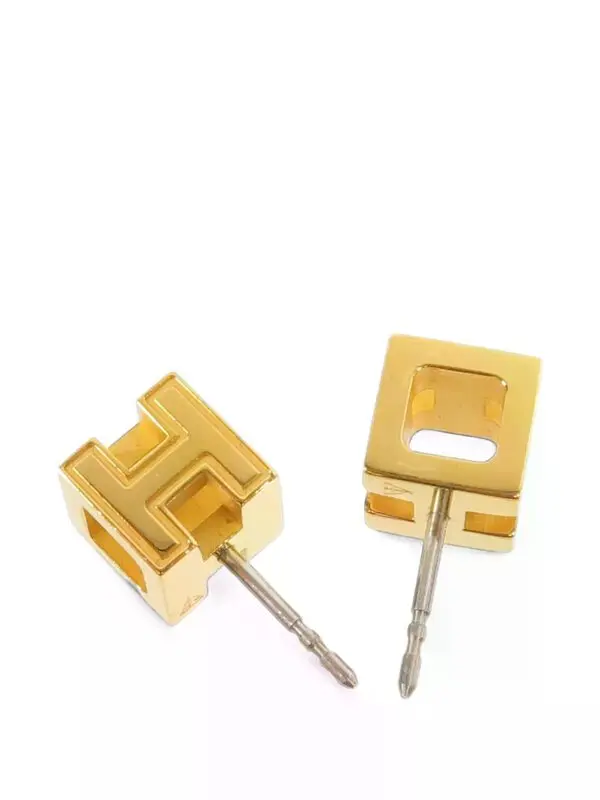 Hermès H Cube Earrings