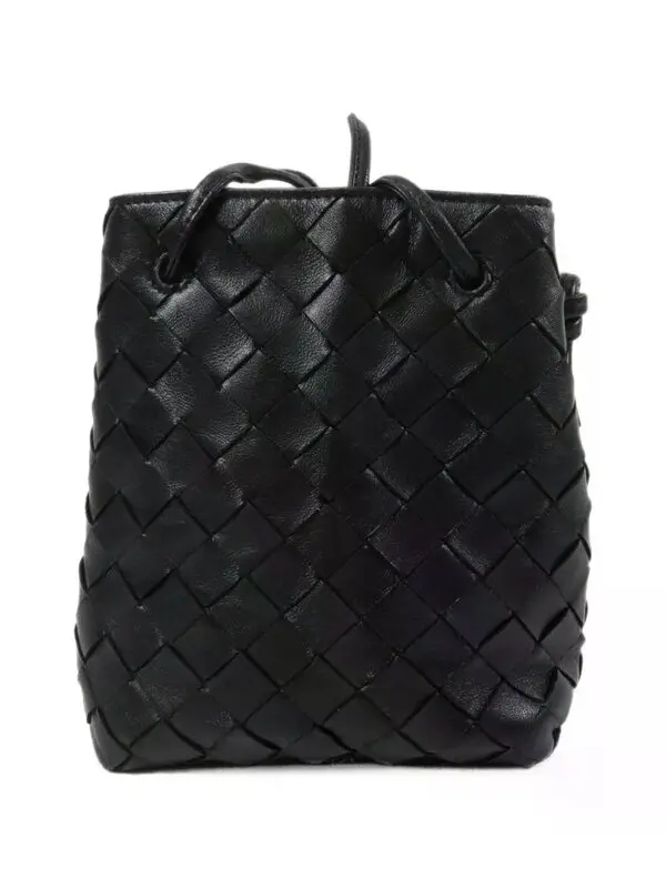 Bottega Veneta Intrecciato Drawstring Bucket Bag