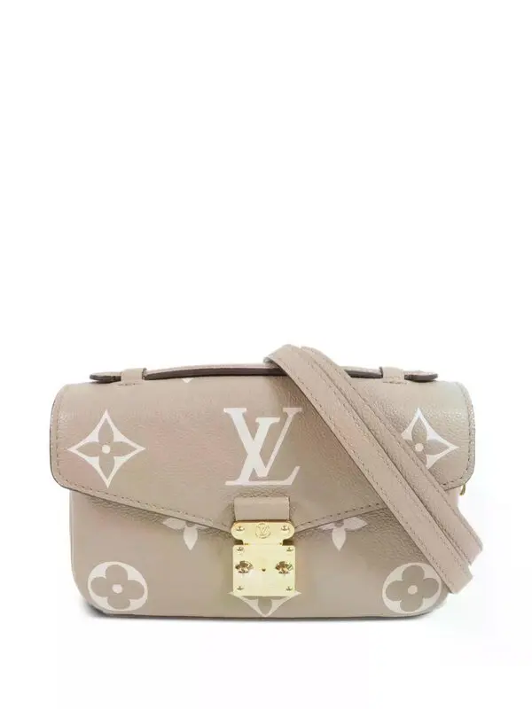 LOUIS VUITTON Pochette Métis East West Shoulder Bag - Neutrals
