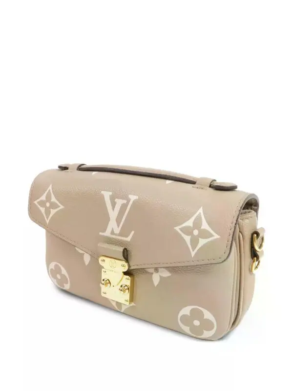 LOUIS VUITTON Pochette Métis East West Shoulder Bag - Neutrals