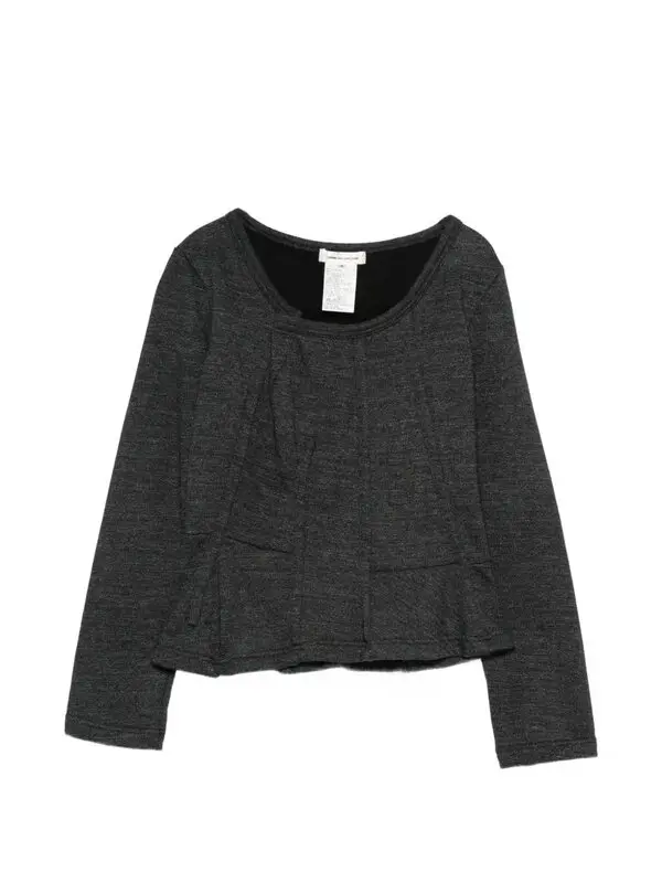 Comme Des Garçons 2010s Panelled Long-sleeve Top