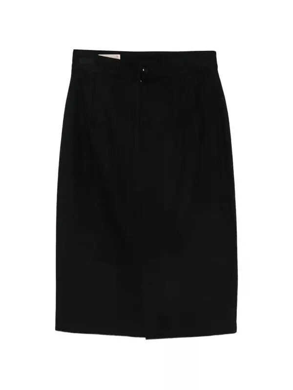 Versace 1980s High-waisted Pencil Midi Skirt