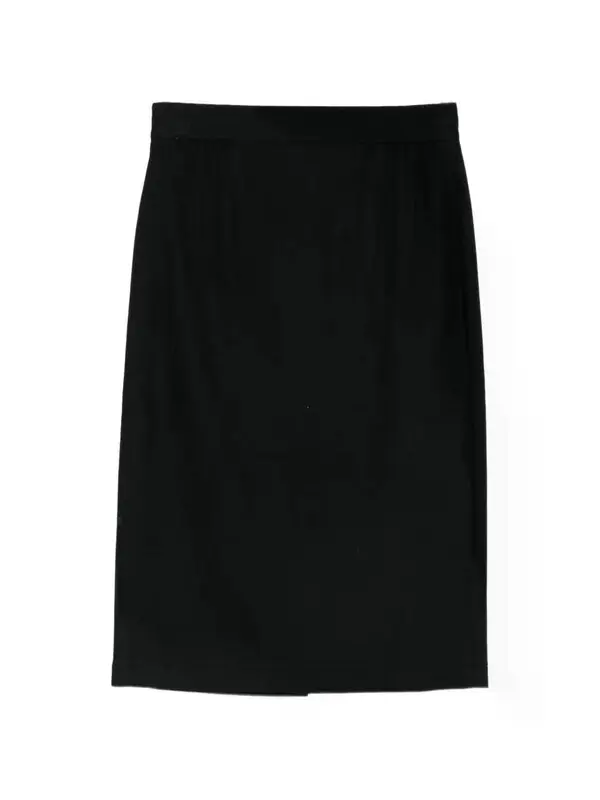 Versace 1980s High-waisted Pencil Midi Skirt