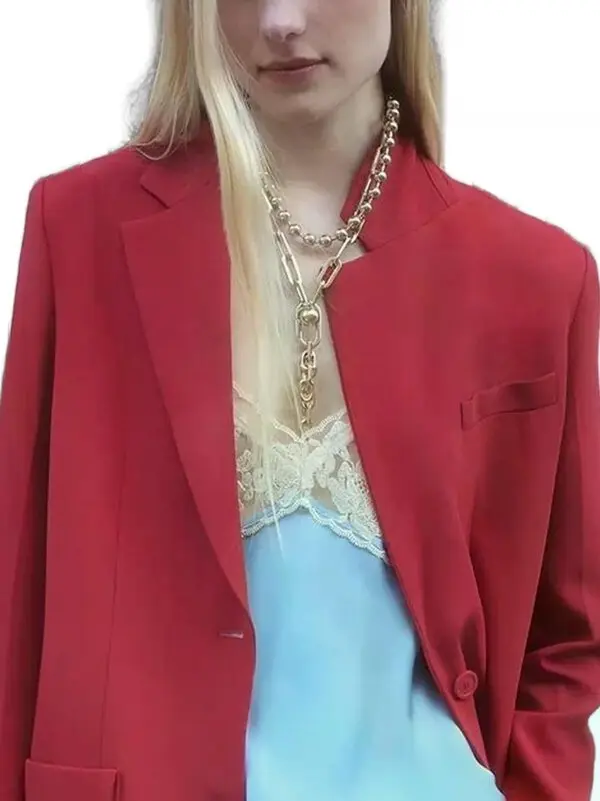 SEMICOUTURE Rosalinda Button-fastening Blazer