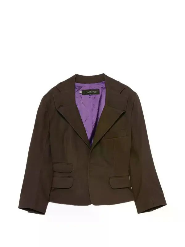 Dsquared2 2000s Notched-lapels Blazer Jacket