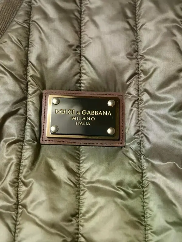 Dolce & Gabbana Logo-plaque Quilted Gilet