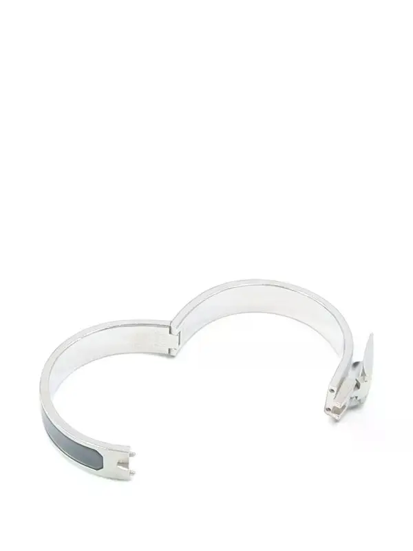 Hermès Jet Enamel Bracelet - Silver
