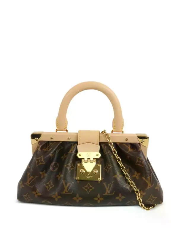 LOUIS VUITTON Monogram Tote Bag - Brown