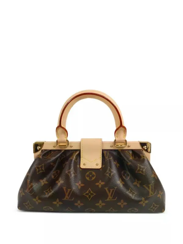 LOUIS VUITTON Monogram Tote Bag - Brown
