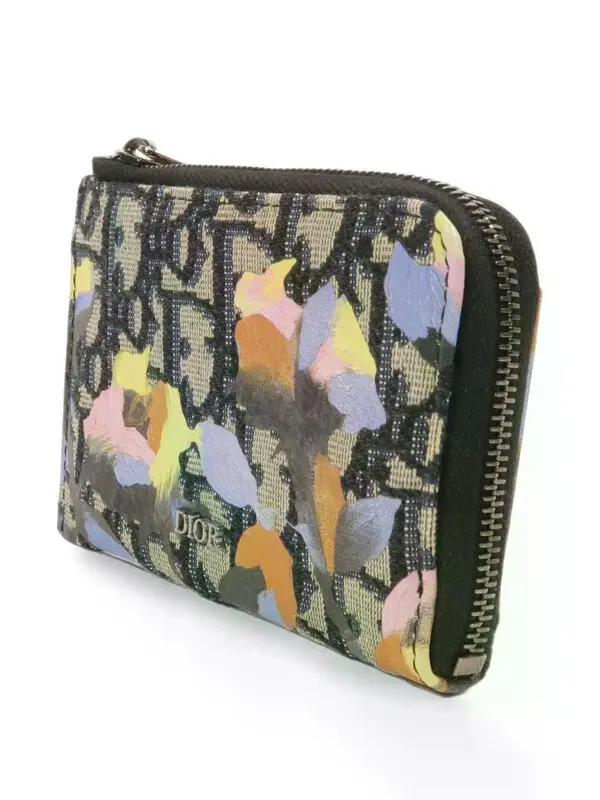 Dior X Alex Foxton Oblique Coin Pouch