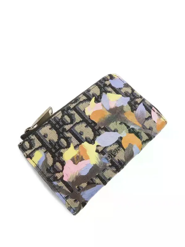 Dior X Alex Foxton Oblique Coin Pouch