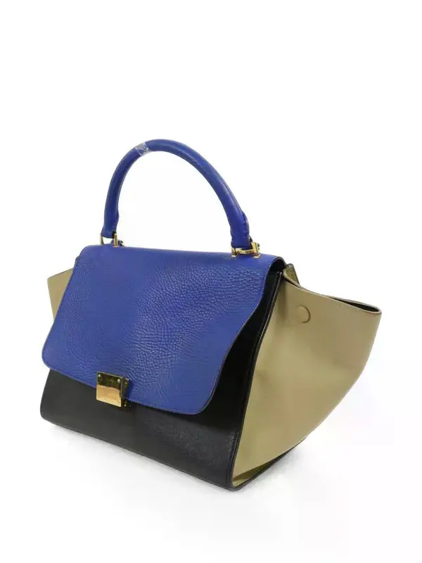 Celine Trapeze Tricolour Shoulder Bag