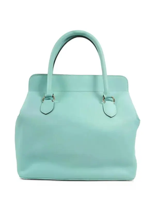 Hermès 2015 26 Toolbox Tote Bag - Blue