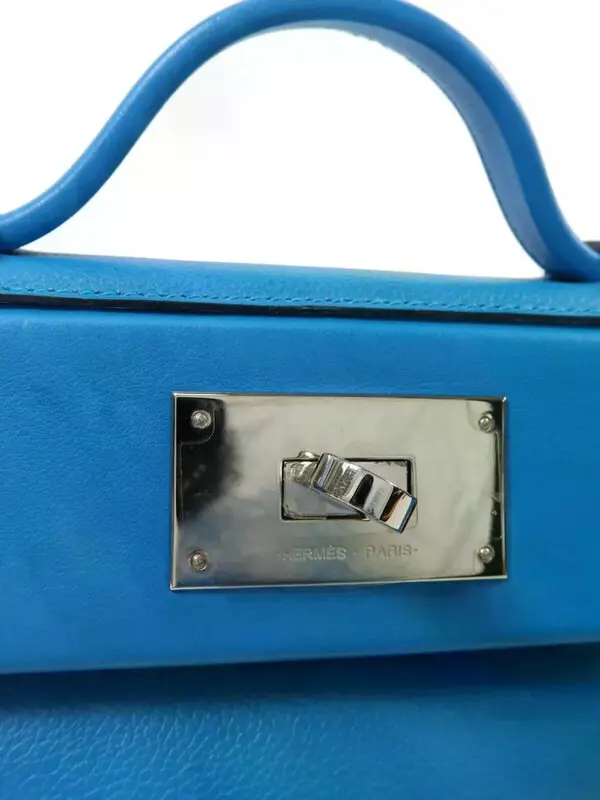 Hermès 2021 Mini 24/24 Shoulder Bag - Blue